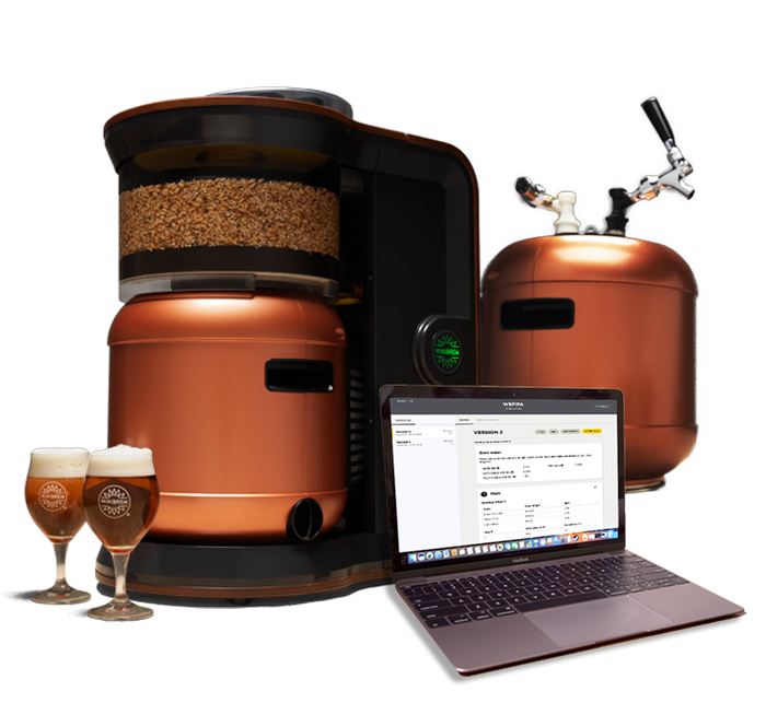MiniBrew - The Easiest & Smartest Beer Brewing Machine, brew any beer!