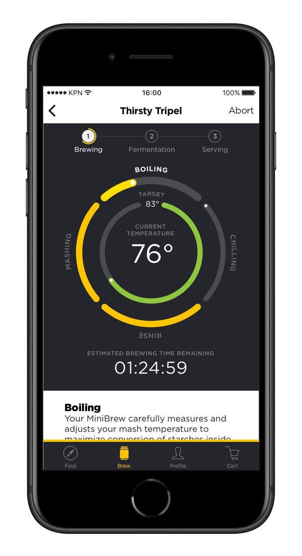 MiniBrew - The Easiest & Smartest Beer Brewing Machine, brew any beer!